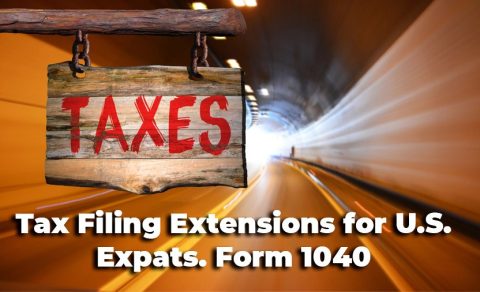 Tax Filing Extensions for U.S. Expats. Form 1040 | US Tax Consultants